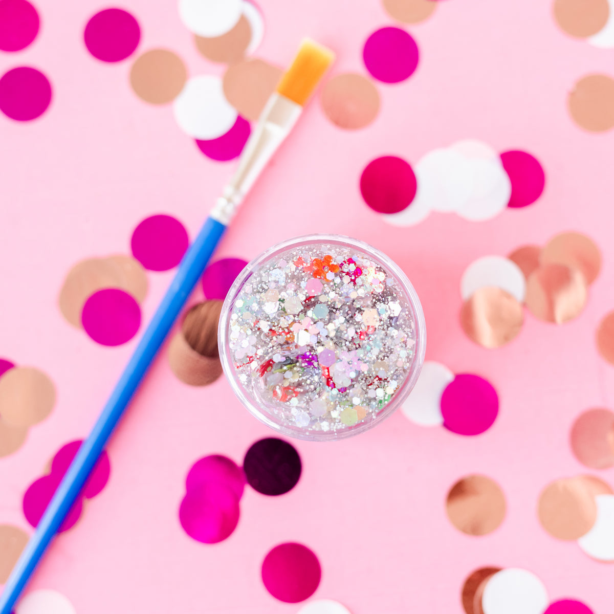 Flower Power Hair Glitter – Gussy Up Bow Co.